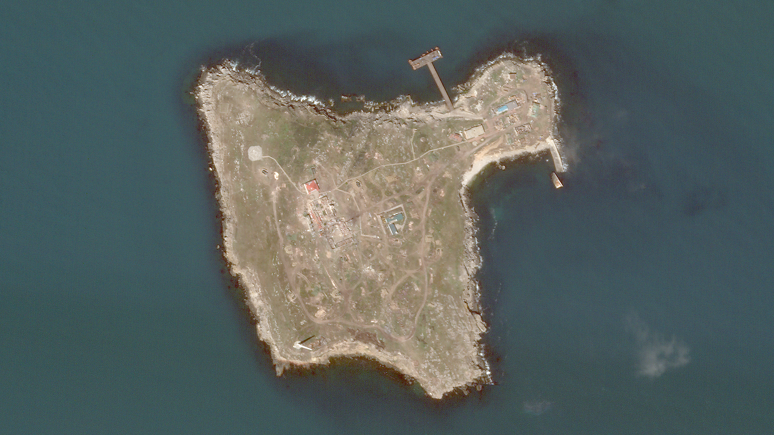 Snake Island Reinforced By Russia With Additional Surface-To-Air Missiles