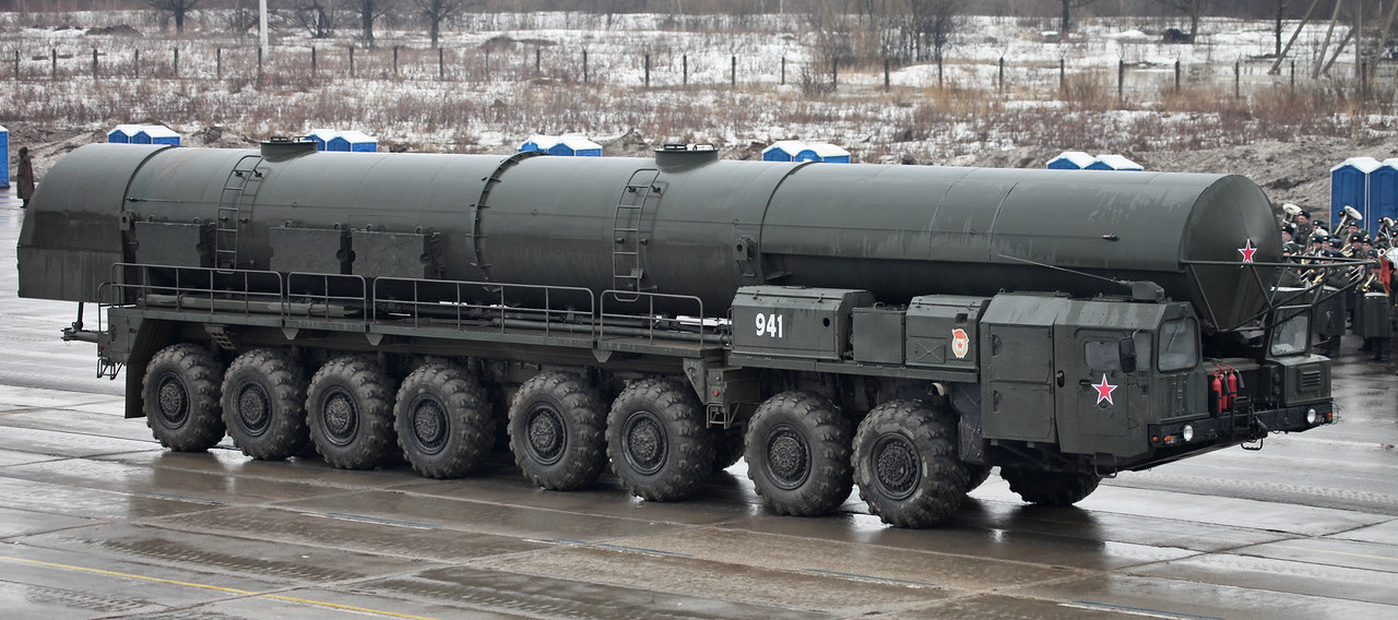Rare Russian ICBM Carrier Training Vehicle Had A Nasty Accident