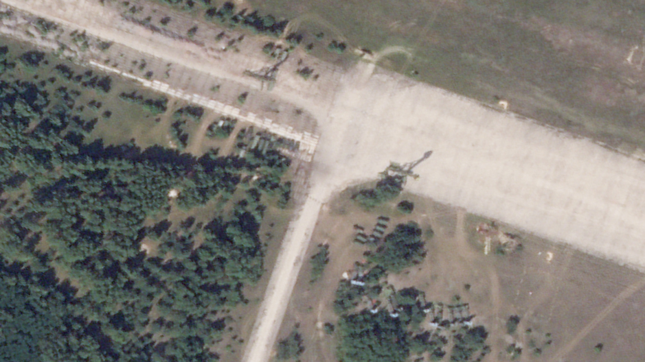 Large Scorch Mark At Belarus Base After Mysterious Explosions (Updated)