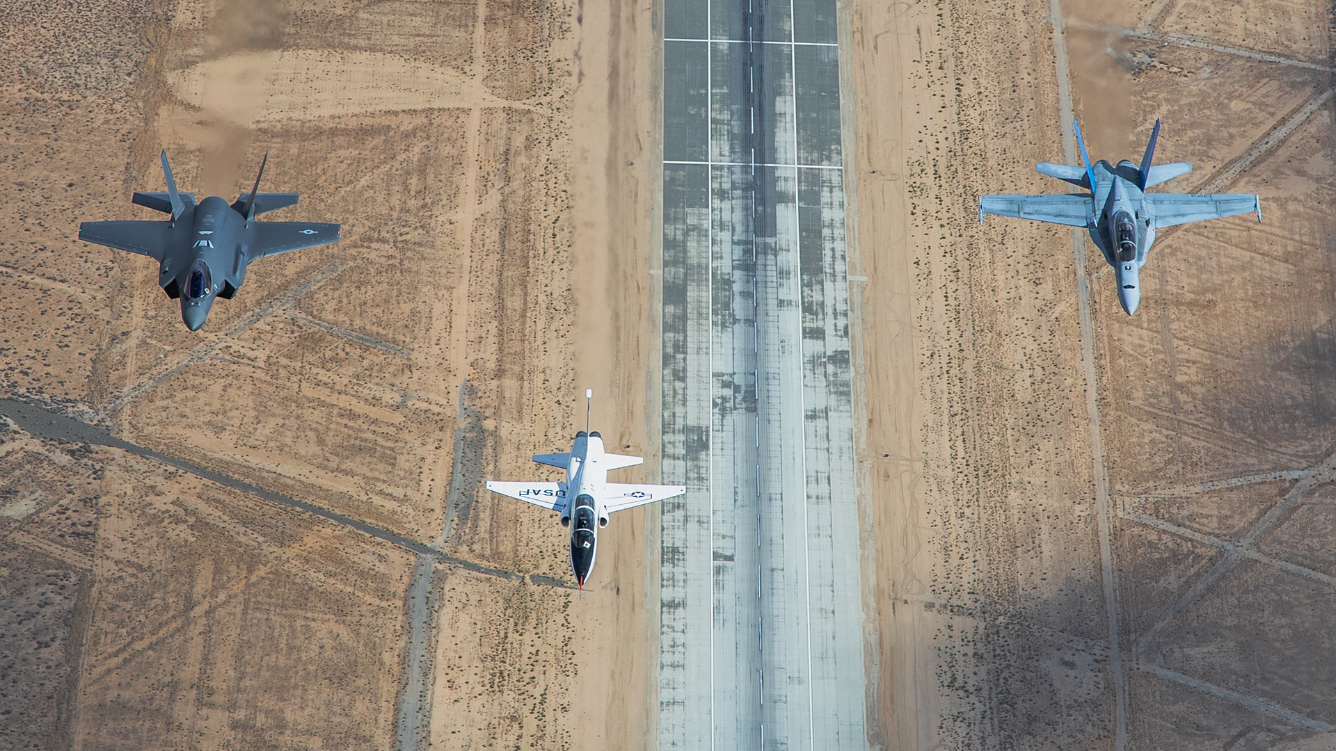 Spectacular Images From Edwards Air Force Base's STEM Flyover