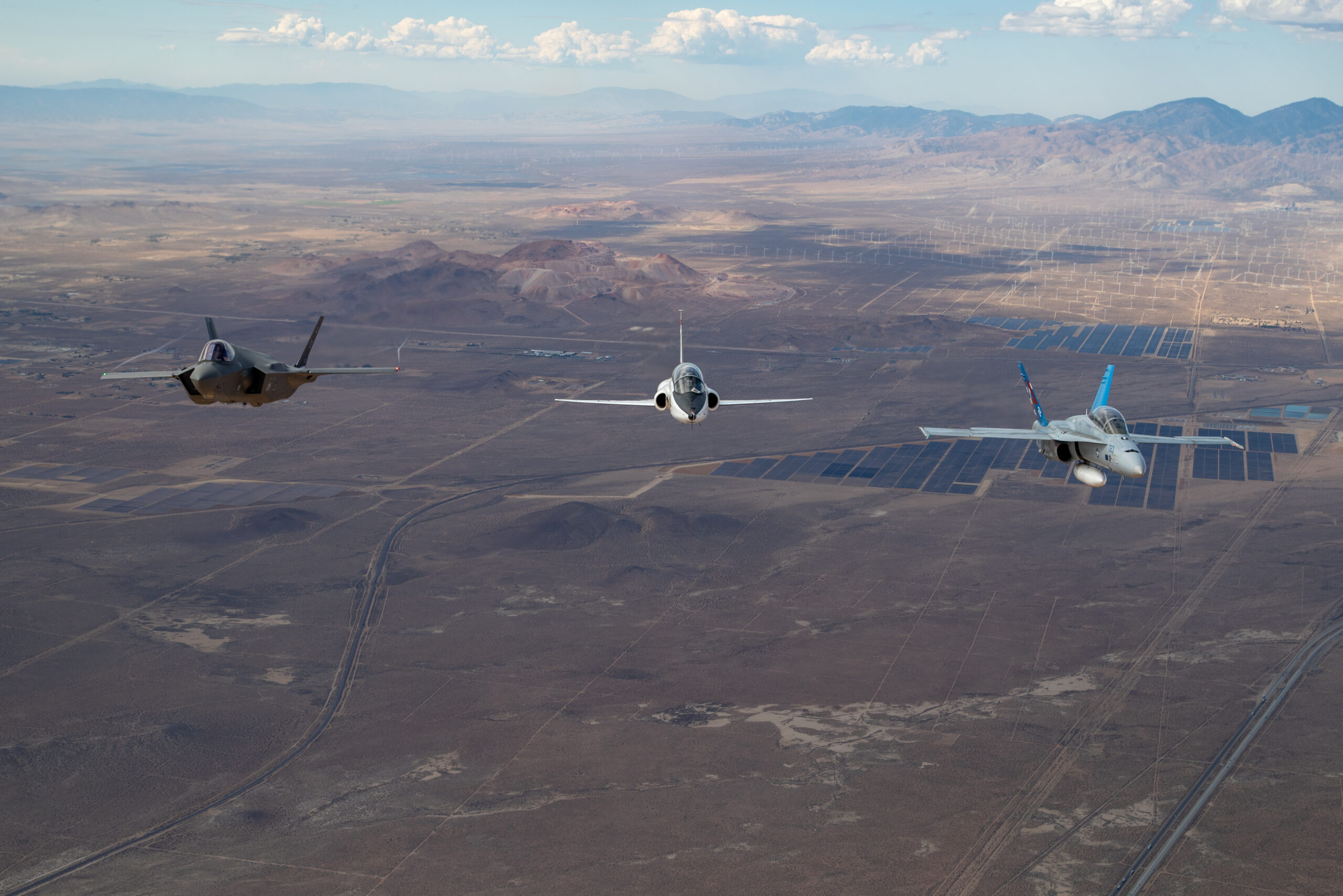 Spectacular Images From Edwards Air Force Base's STEM Flyover