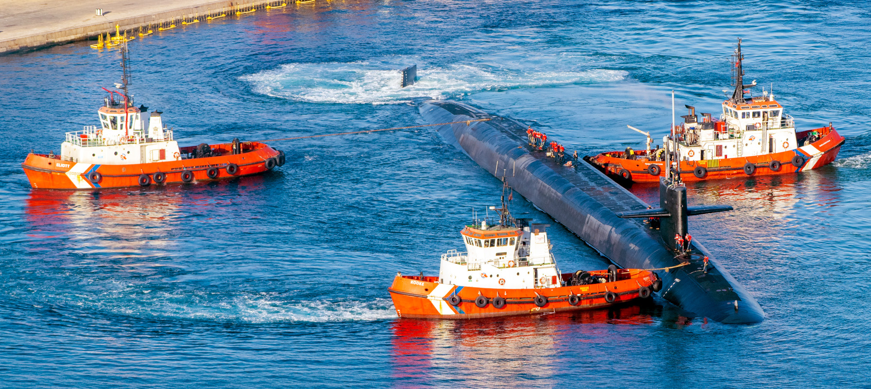 Second U.S. Ballistic Missile Submarine Makes Unusual Appearance In ...