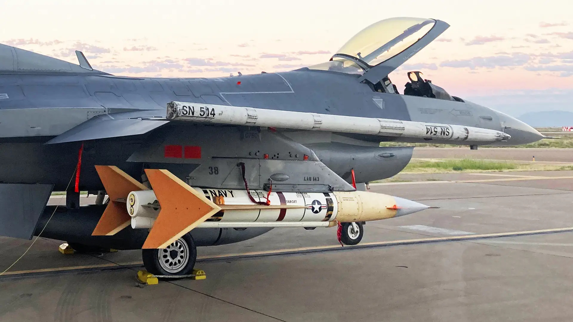 AGM-88 Anti-Radiation Missiles Being Turned Into Aerial Targets By Navy