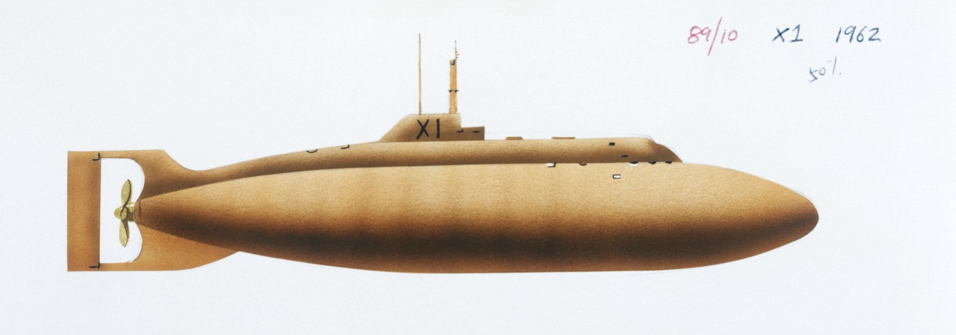 The Navy Procured This Midget Submarine For Coastal Defense During The ...