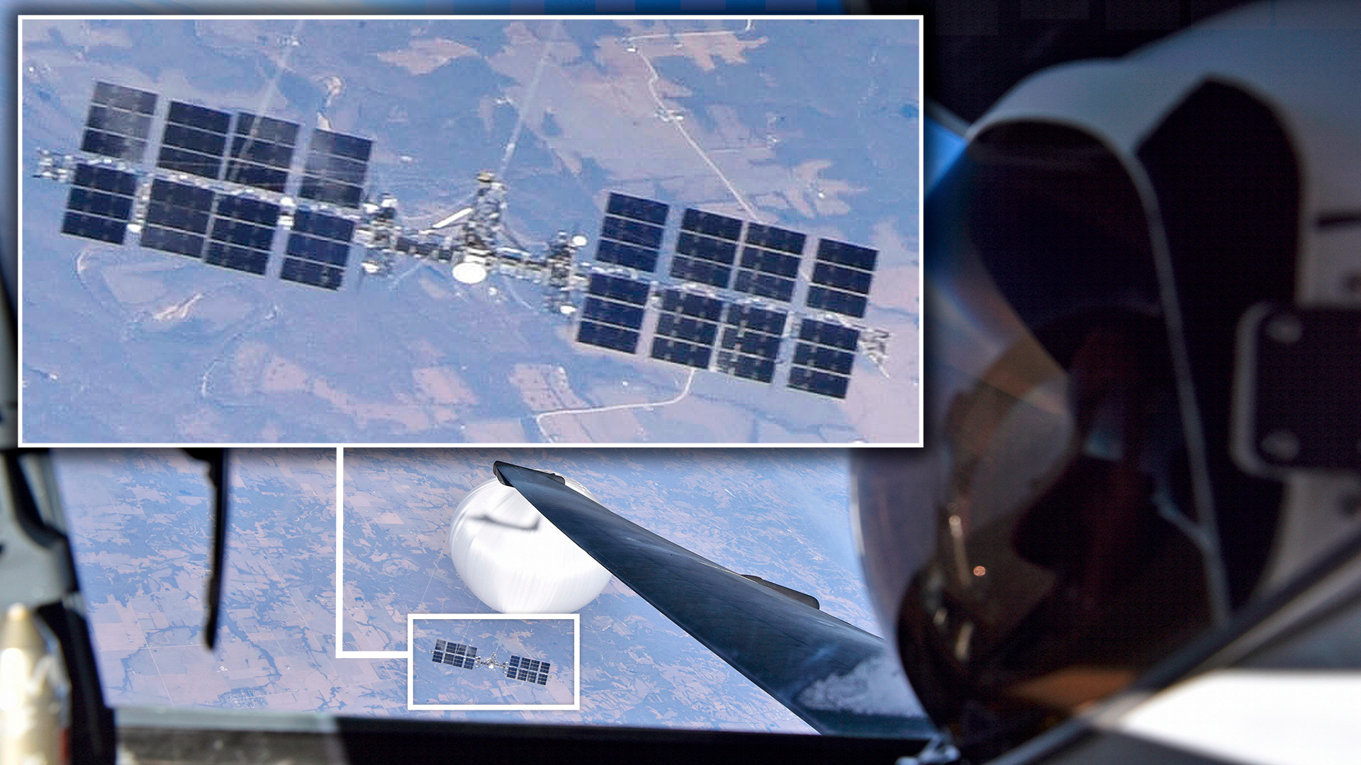 Our Best Look Yet At The Chinese Spy Balloon's Massive Payload