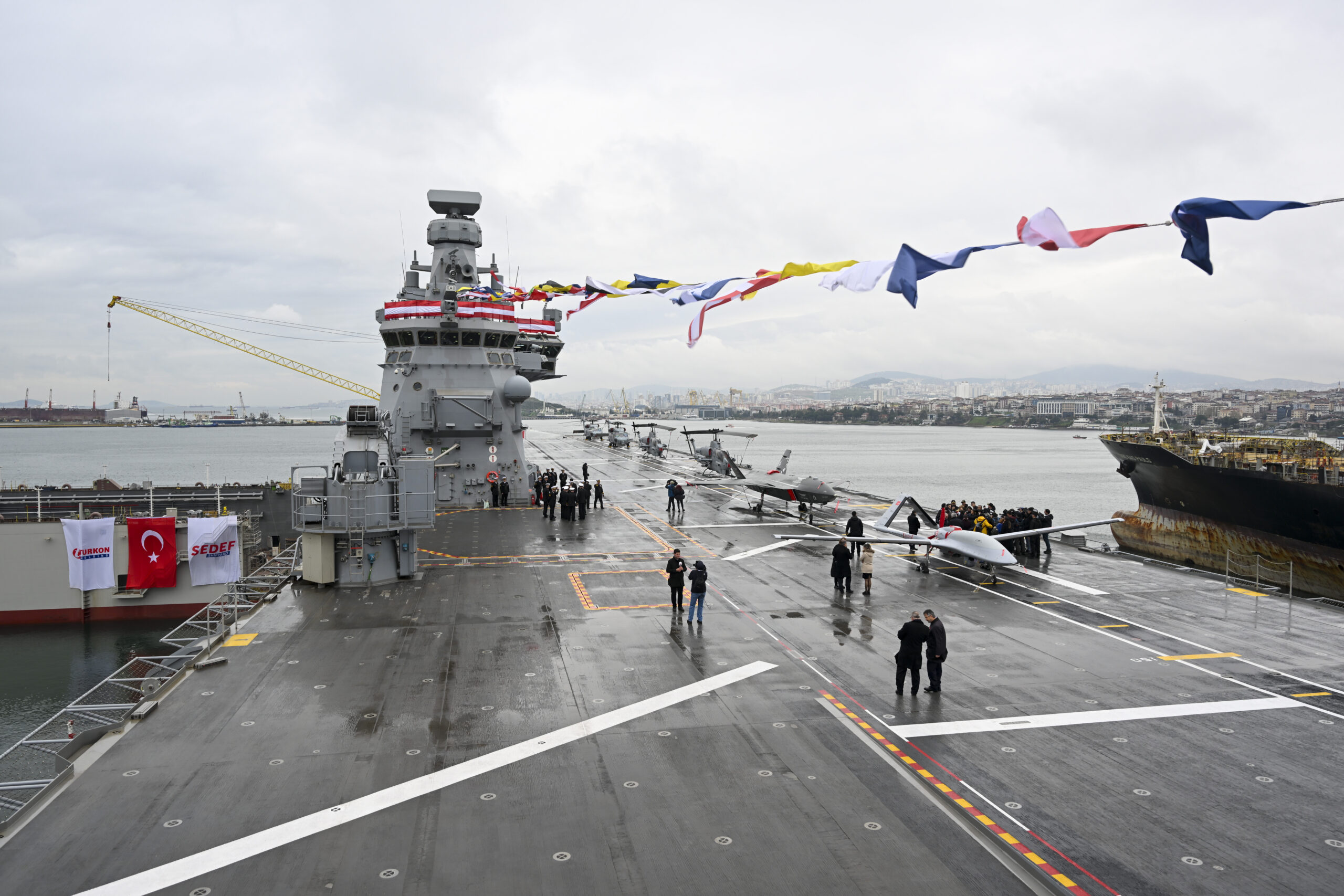 Turkey's 'Drone Carrier’ Amphibious Assault Ship Enters Service