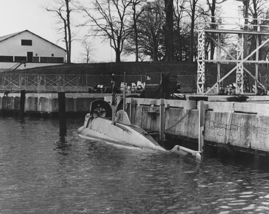 The Navy Procured This Midget Submarine For Coastal Defense During The ...