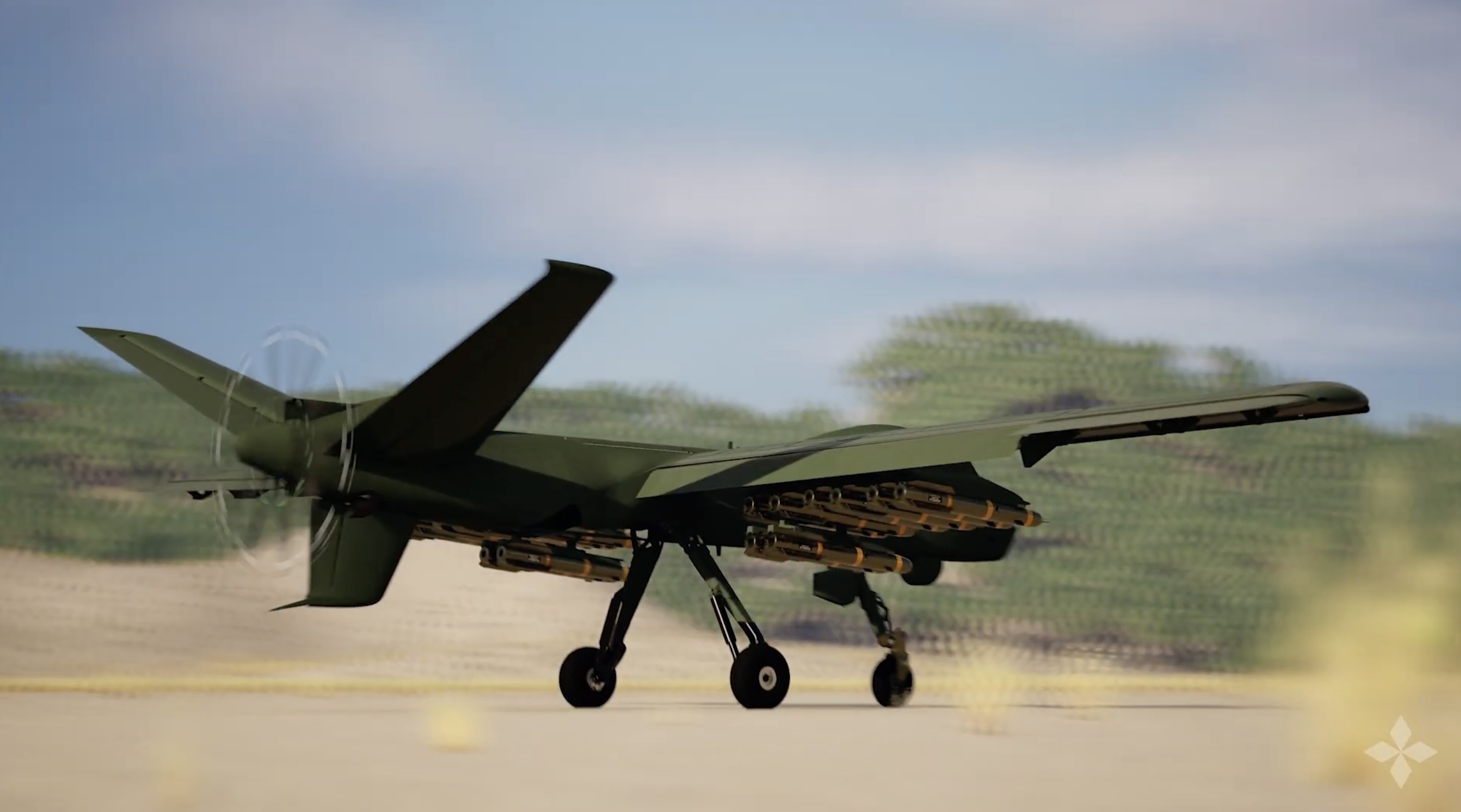 Mojave Drone Rapid Deployment From C-130 Shown In New Concept Video