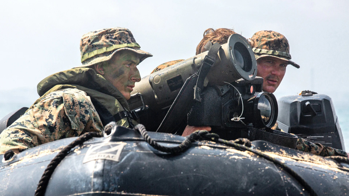 Our Best Look Yet At The Marines' New Loitering Munition Toting Drone Boat