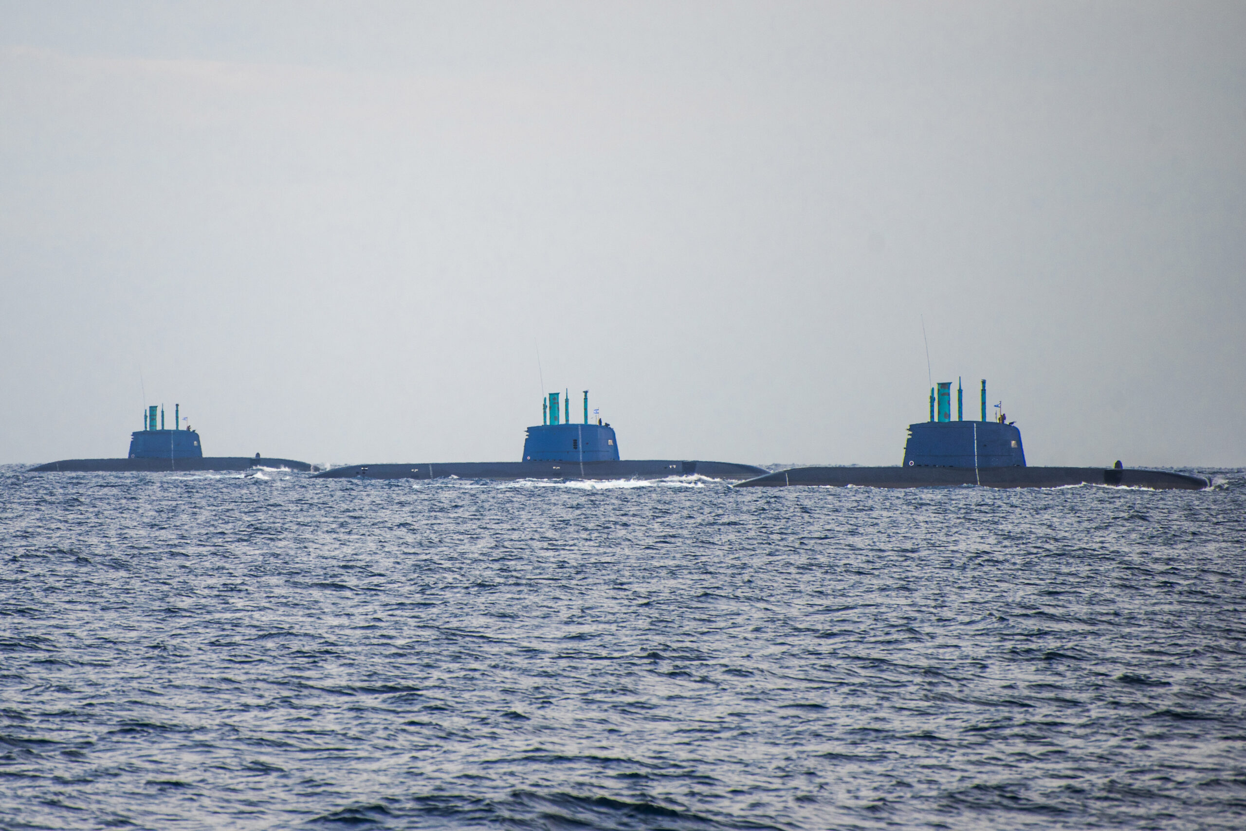 Latest Israeli Submarine's Big Sail Seen In New Images | The War Zone