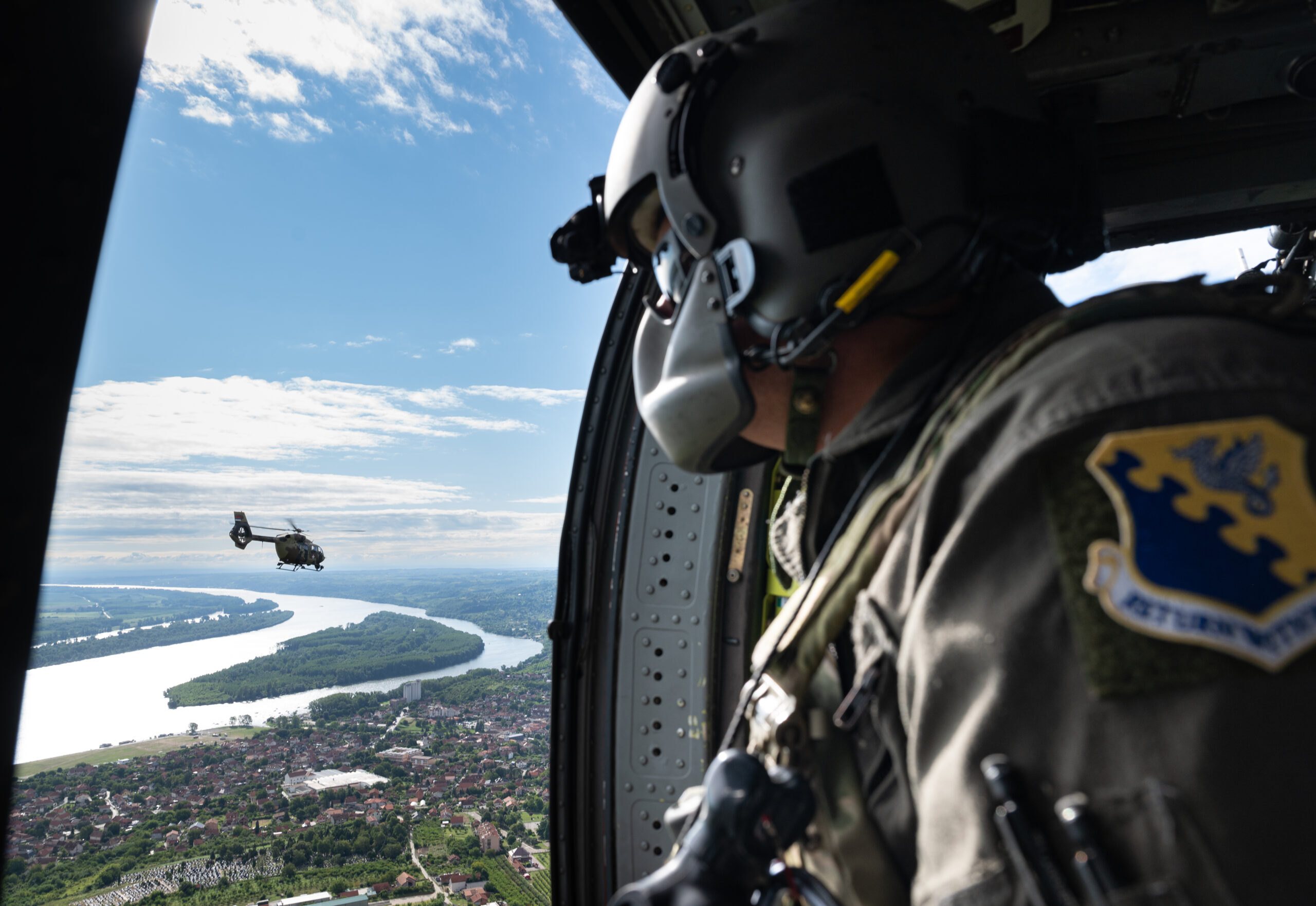 U.S. Combat Rescue Helicopters Train With Old Foe Serbia For First Time