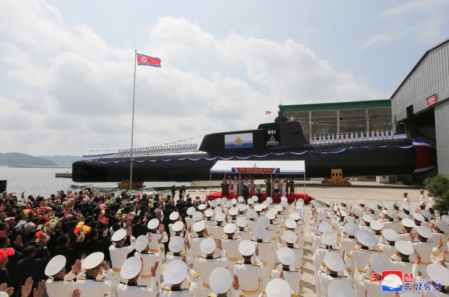 North Korea's Diesel-Electric Ballistic Missile 'Frankensub' Emerges