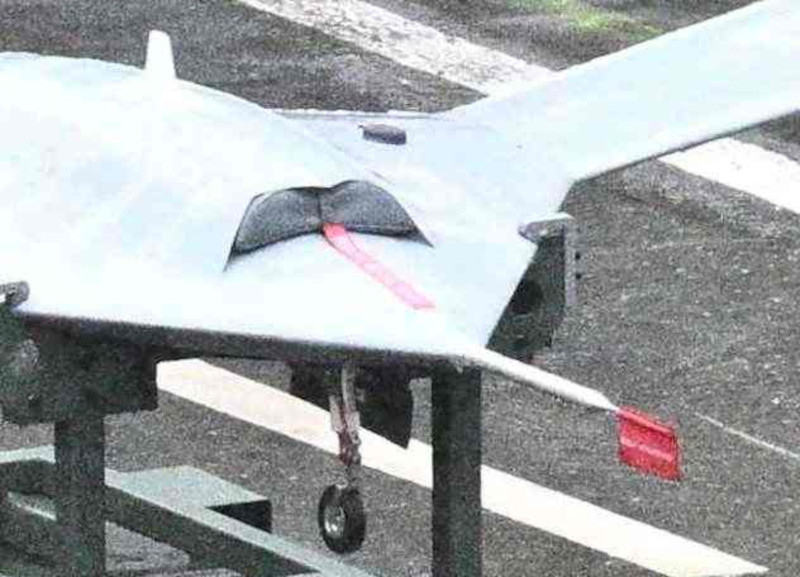 Little Stealthy Flying Wing Drone Displayed By South Korea