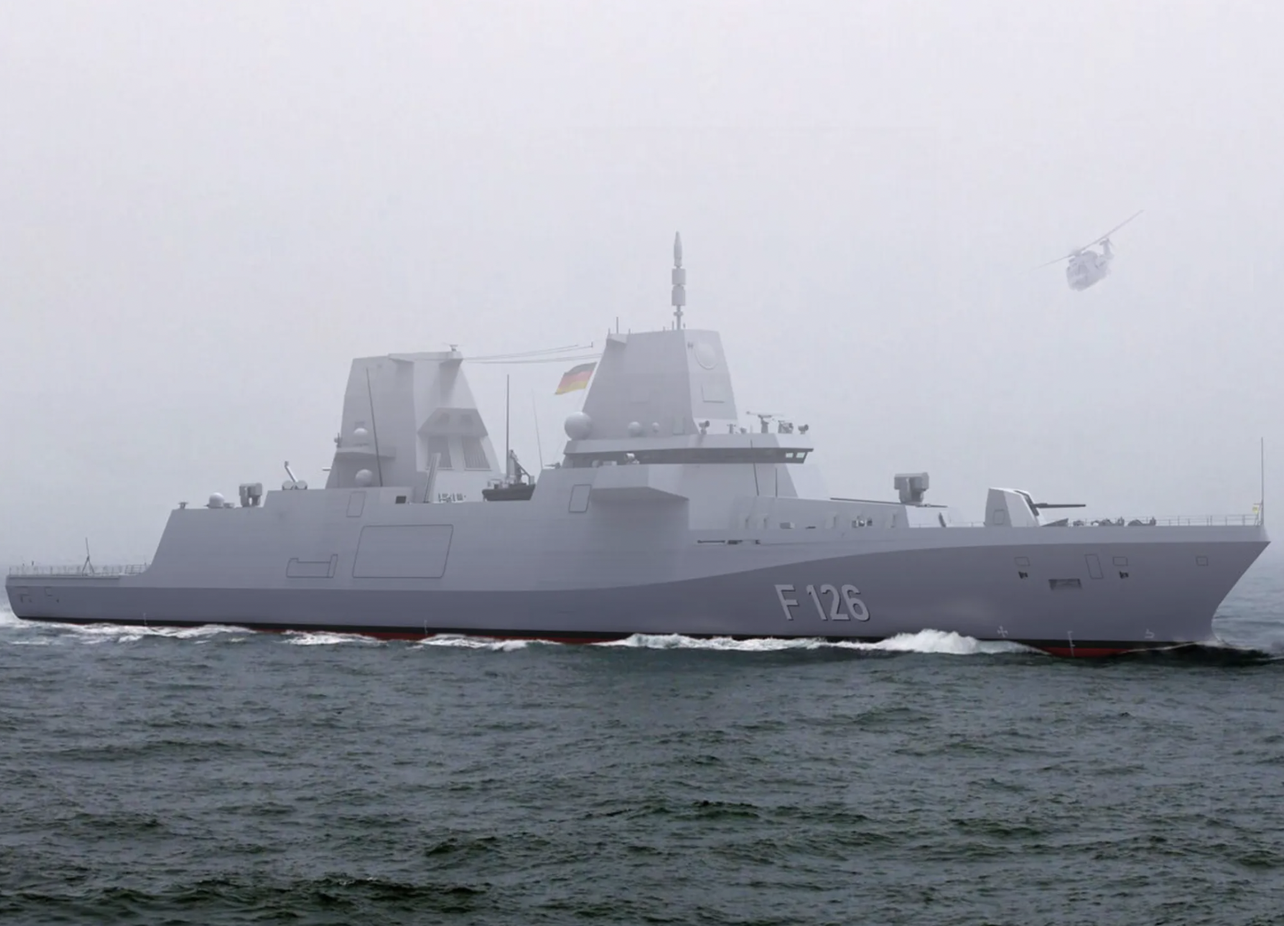 Work Starts On Germany’s Biggest Warship Since World War II