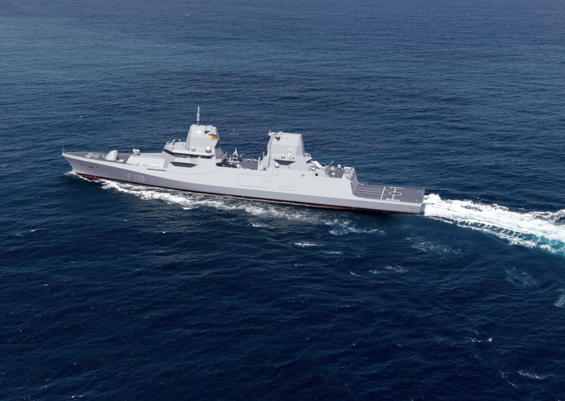 Work Starts On Germany’s Biggest Warship Since World War II