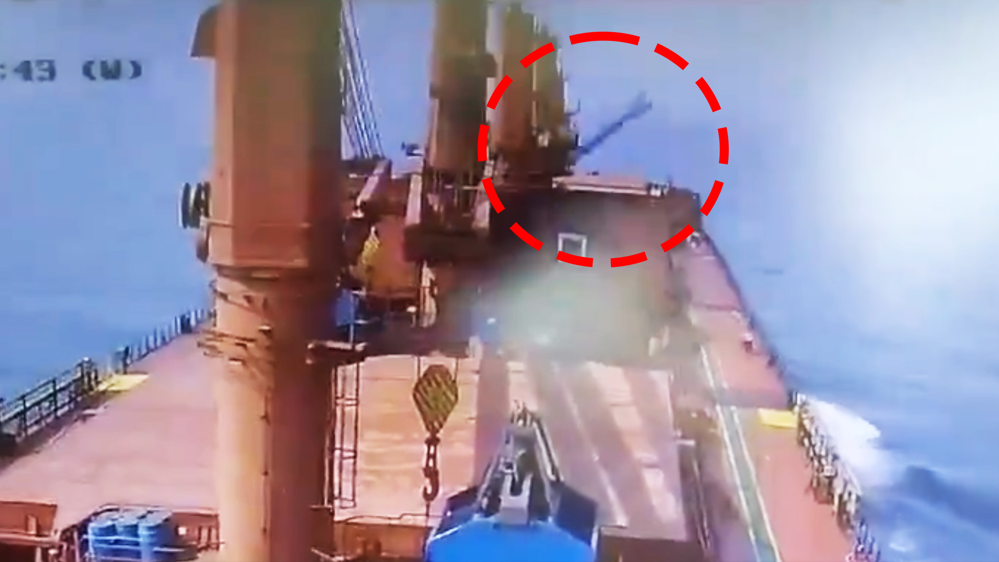Video Of Anti-Ship Missile Striking Ship During Red Sea Attack Surfaces
