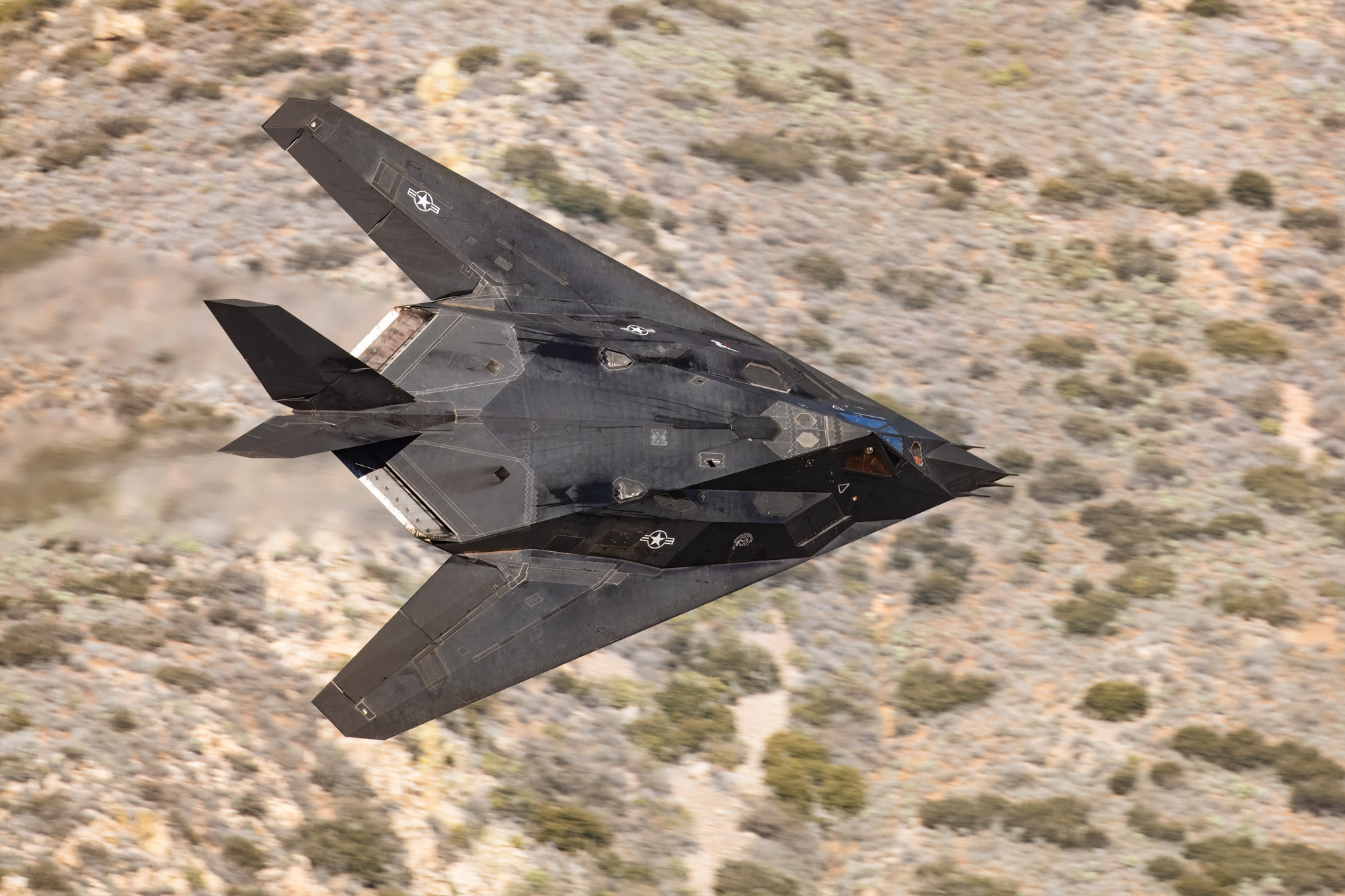 The Most Stunning F-117 Photos We've Seen Since Its 'Retirement'
