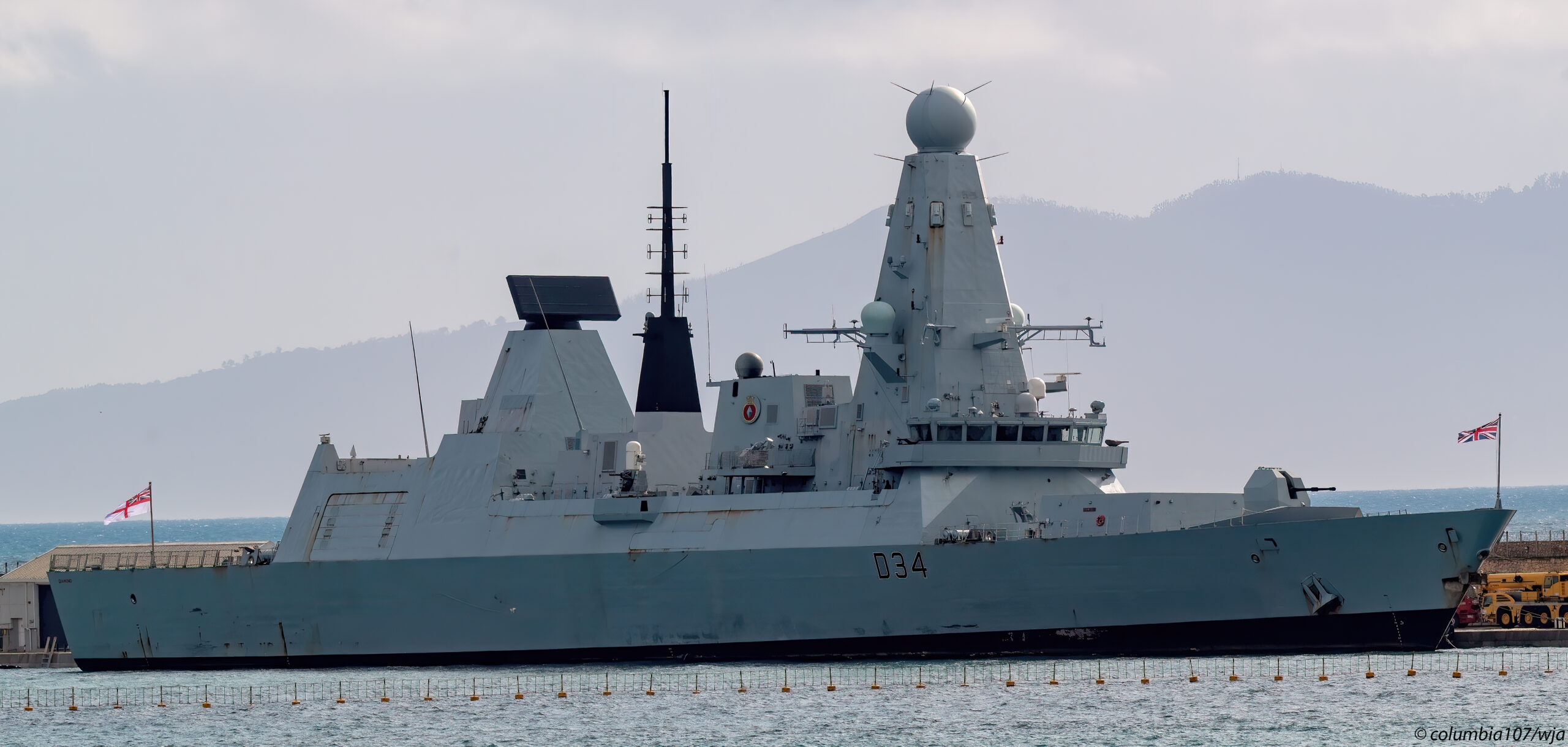 British Destroyer Rearming In Gibraltar, Heading Back To Red Sea