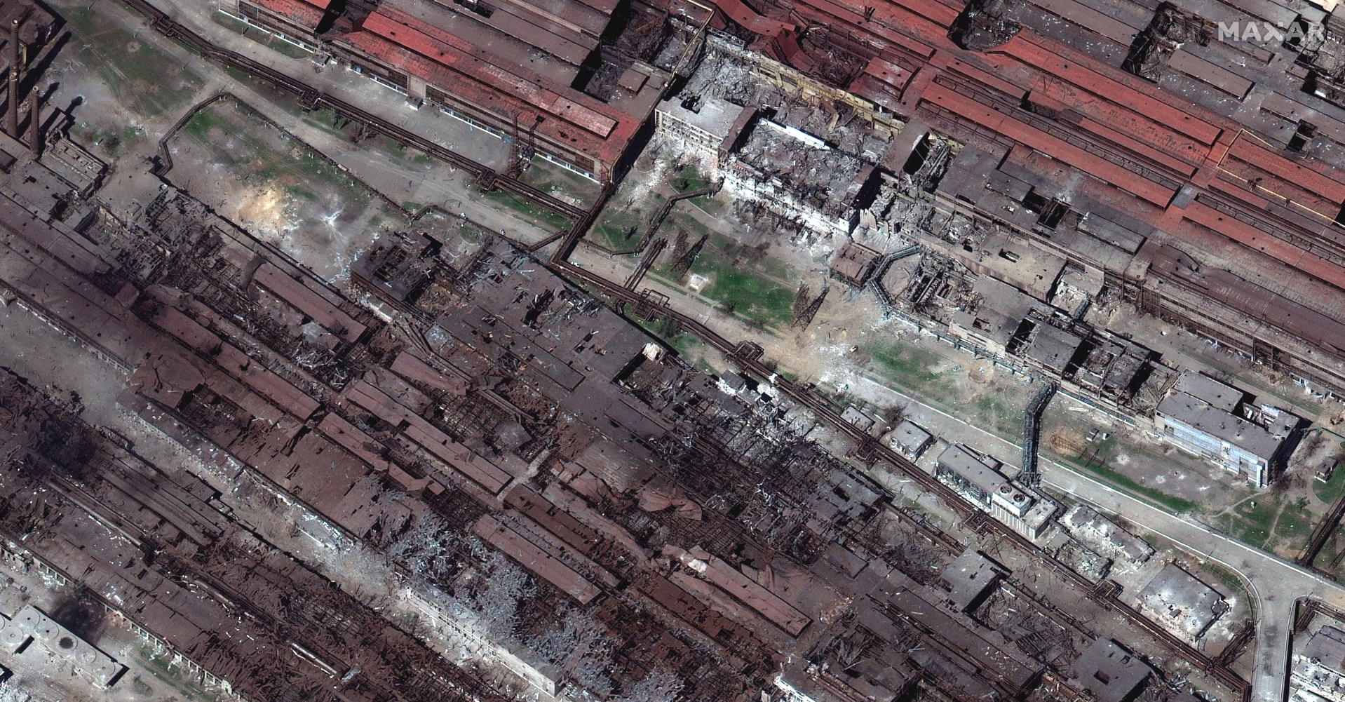 Russia Pummels Besieged Azovstal Steel Plant