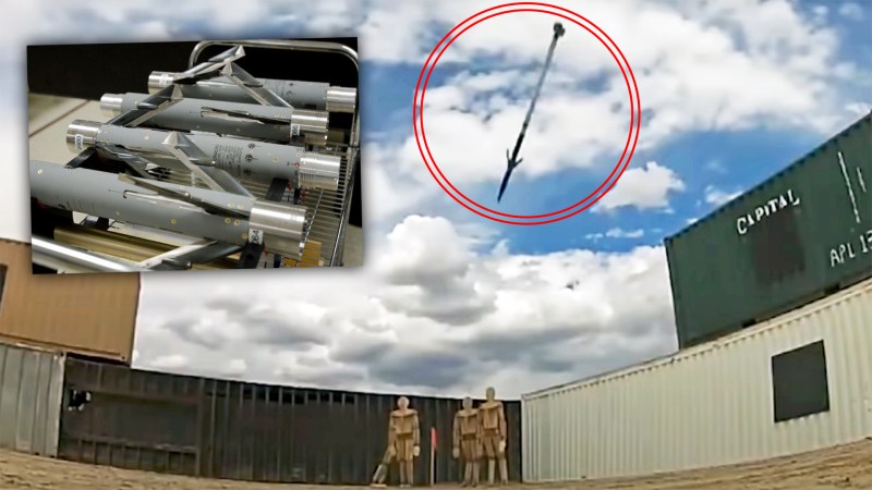 Air Force Tests Laser Guided Rockets In The Air-To-Air Role To Shoot ...