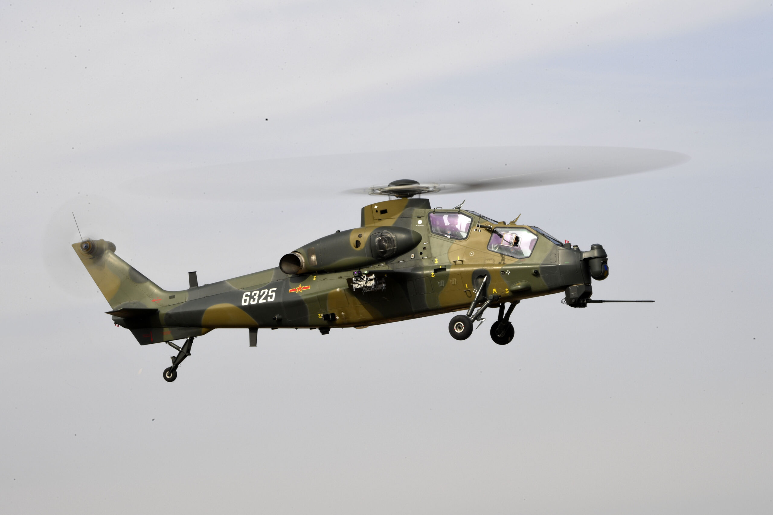 Chinese Z-10 Attack Helicopter Flew Into Taiwan’s Air Defense Zone For ...