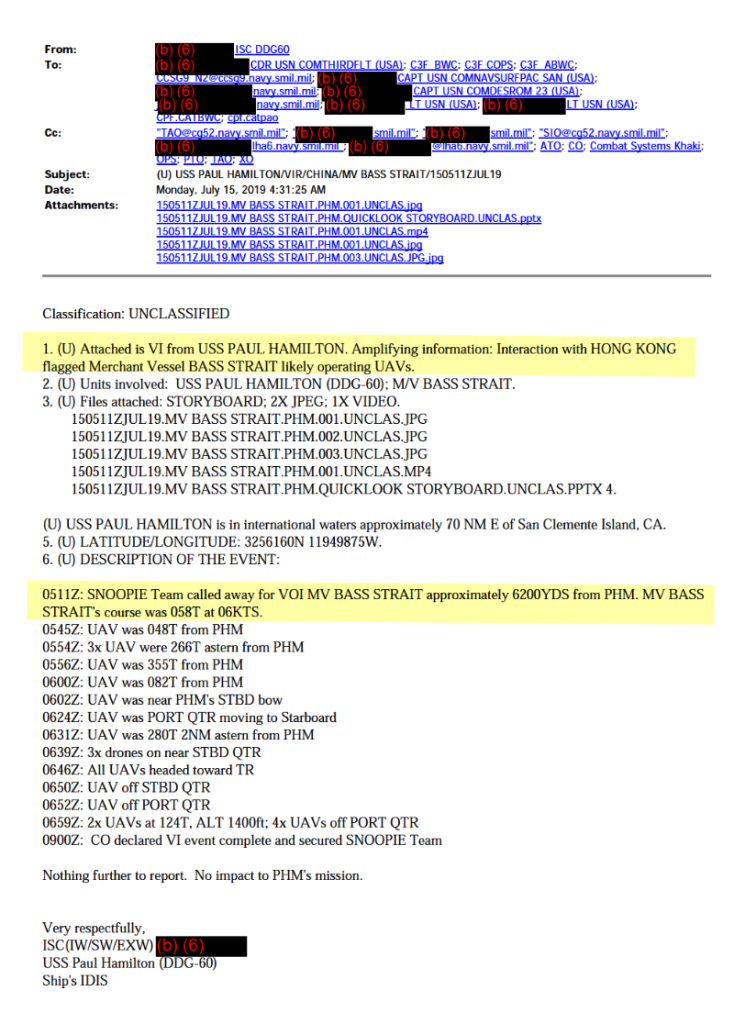 Drone Swarms That Harassed Navy Ships Off California Demystified In New ...