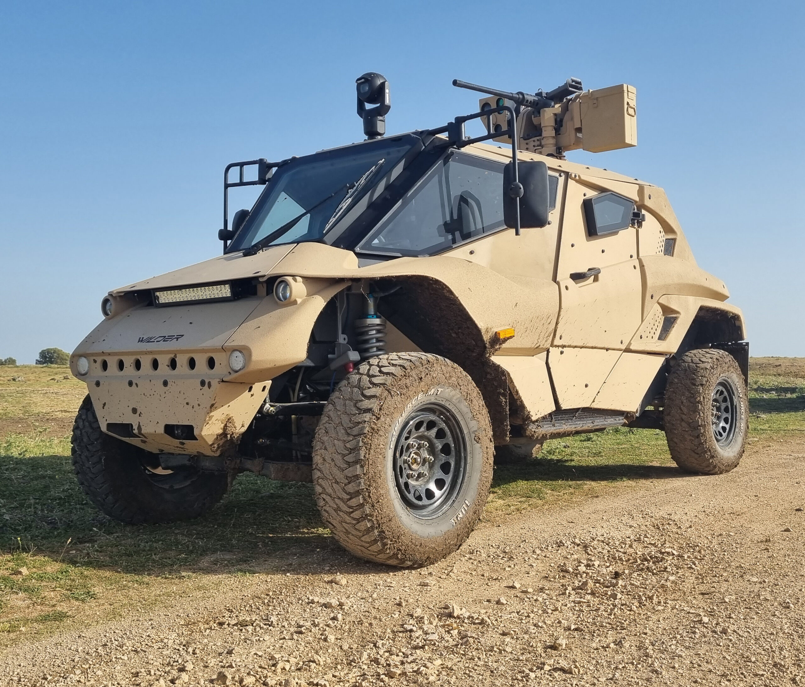 New Israeli Combat Vehicle Is Part Dakar Buggy, Part McLaren F1