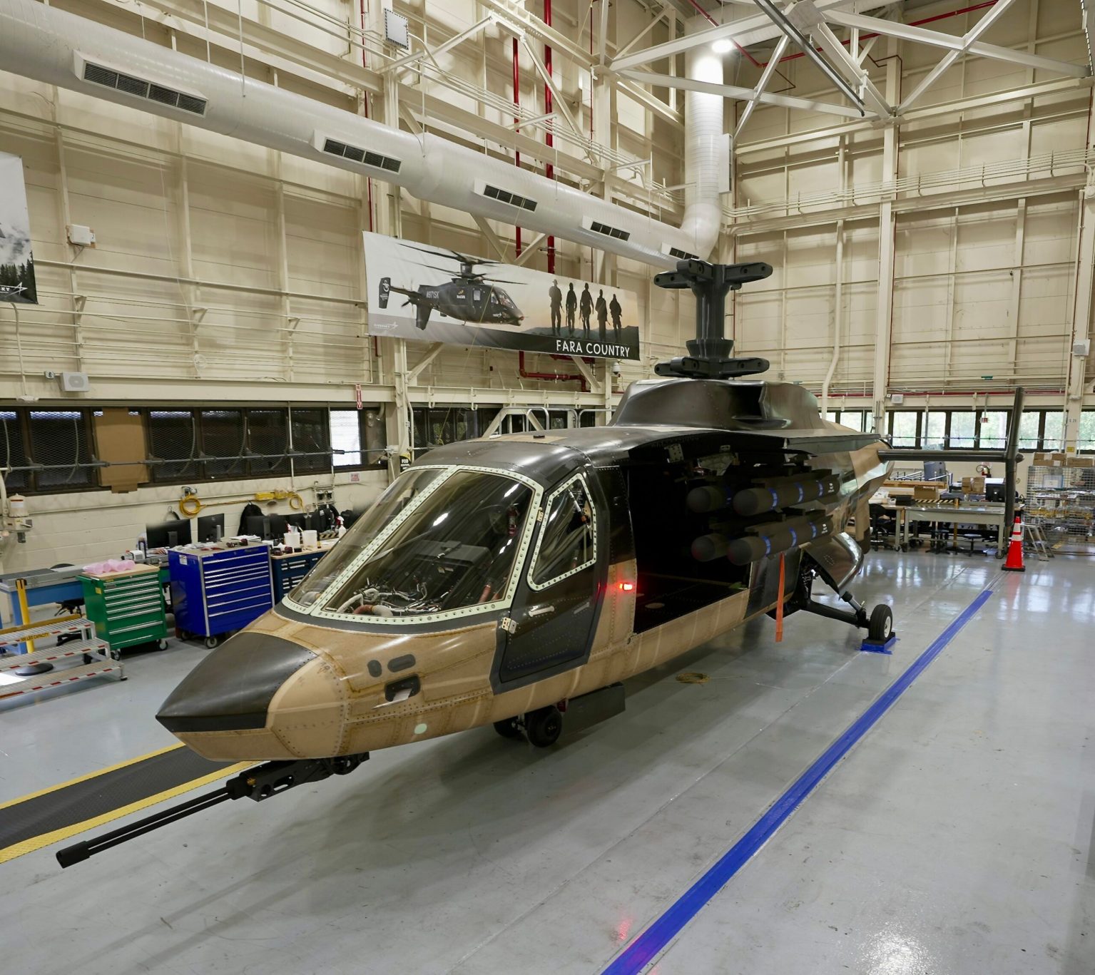 Raider X High-Speed Helicopter Brandishes Weapons As It Takes Shape