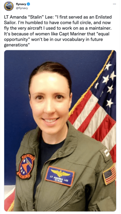 Meet Lt. Amanda "Stalin" Lee, First Woman Blue Angels Jet Demo Pilot