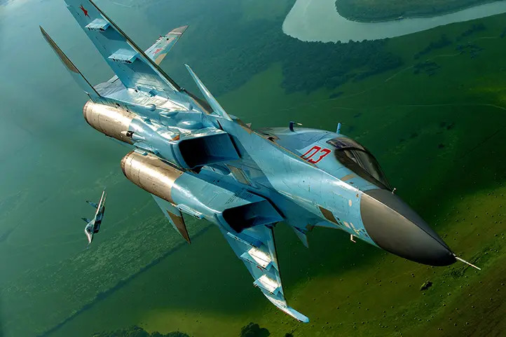 Russian Su-34 Strike Fighter Bombed One Of Its Own Cities