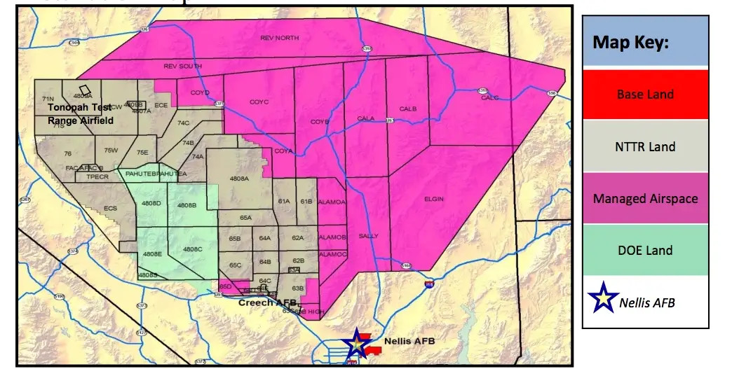 Aircraft From Area 51 Are Flying In Latest Air Force Red Flag Exercise