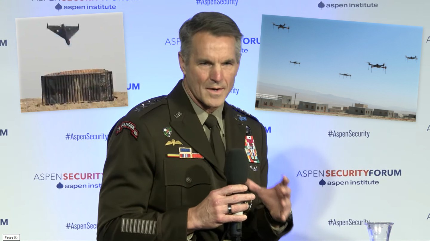 'I Never Had To Look Up' Before: Top U.S. Special Ops General On Drone ...