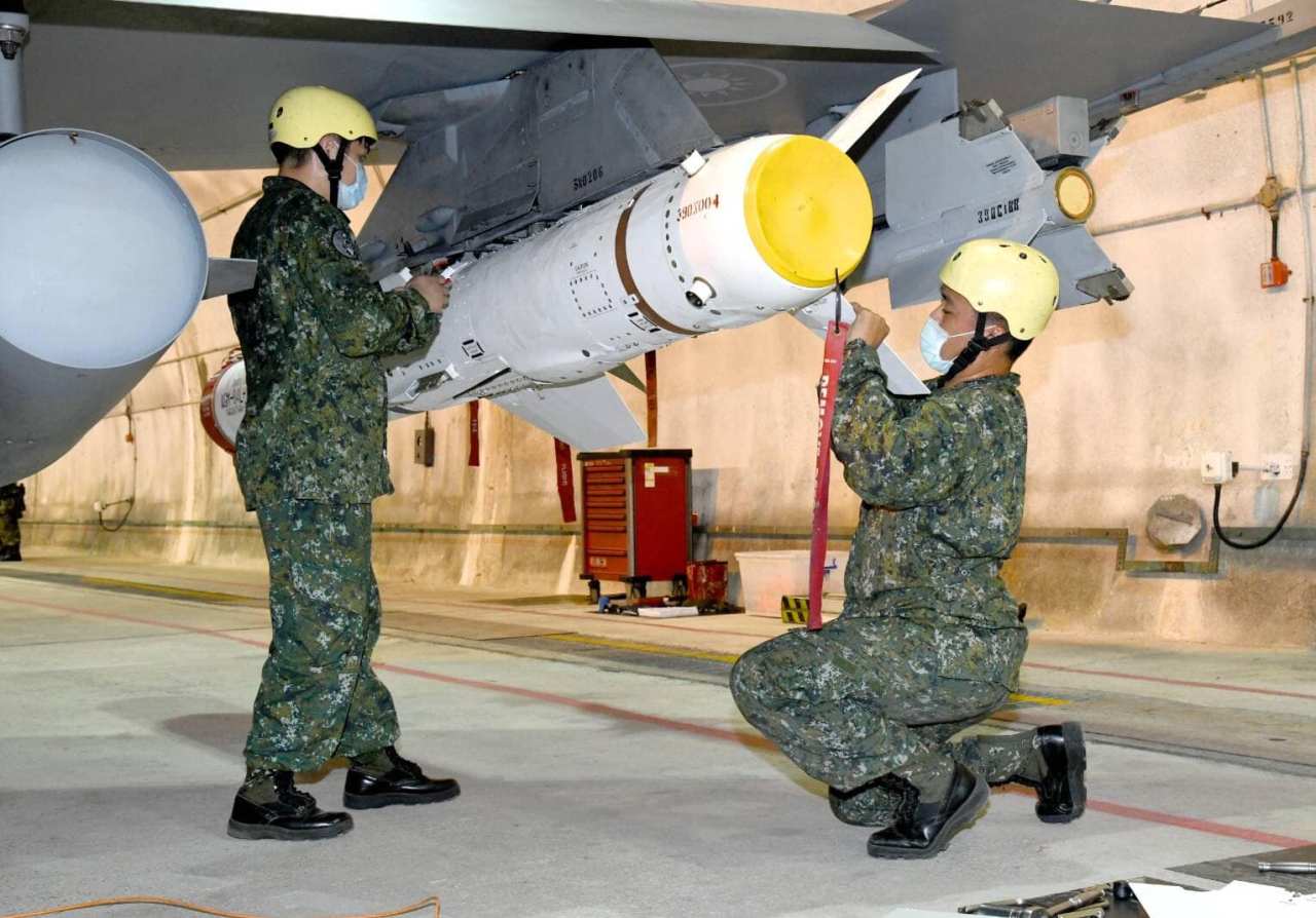 Extremely Rare Photos Inside Taiwan's Underground Fighter Jet Caves
