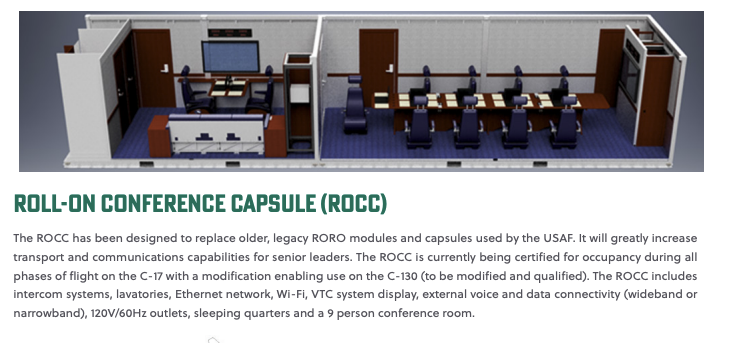 C-17's Airstream 'Silver Bullet' VVIP Pods Weren't Airworthy For 20 Years