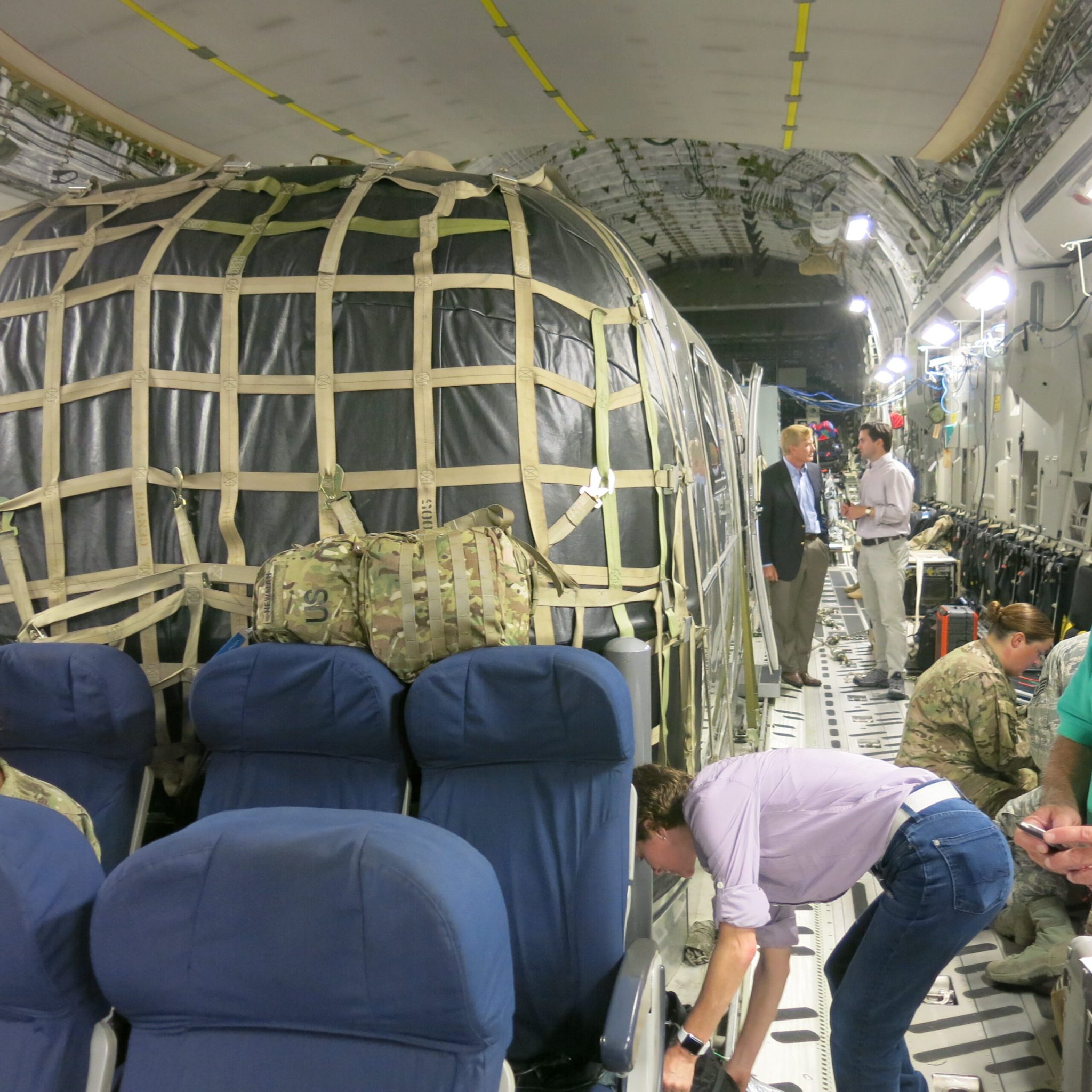 C-17's 'Silver Bullet' Airstream Trailer Pod Used By Secretary Of ...