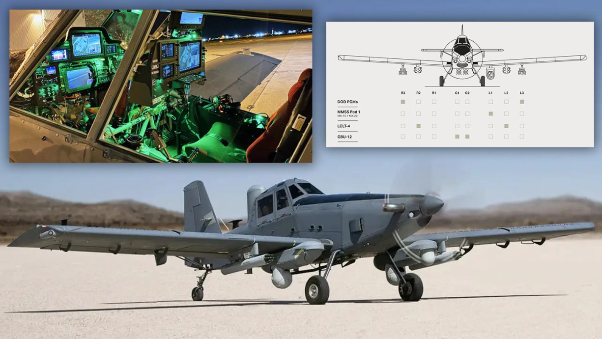 Modified Crop Duster Chosen For Special Ops Armed Overwatch Mission