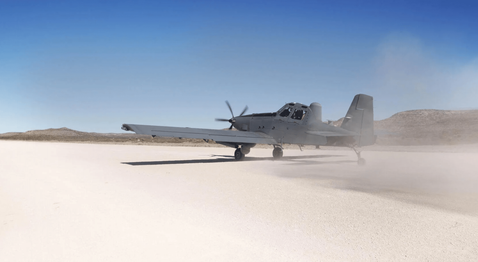 Modified Crop Duster Chosen For Special Ops Armed Overwatch Mission