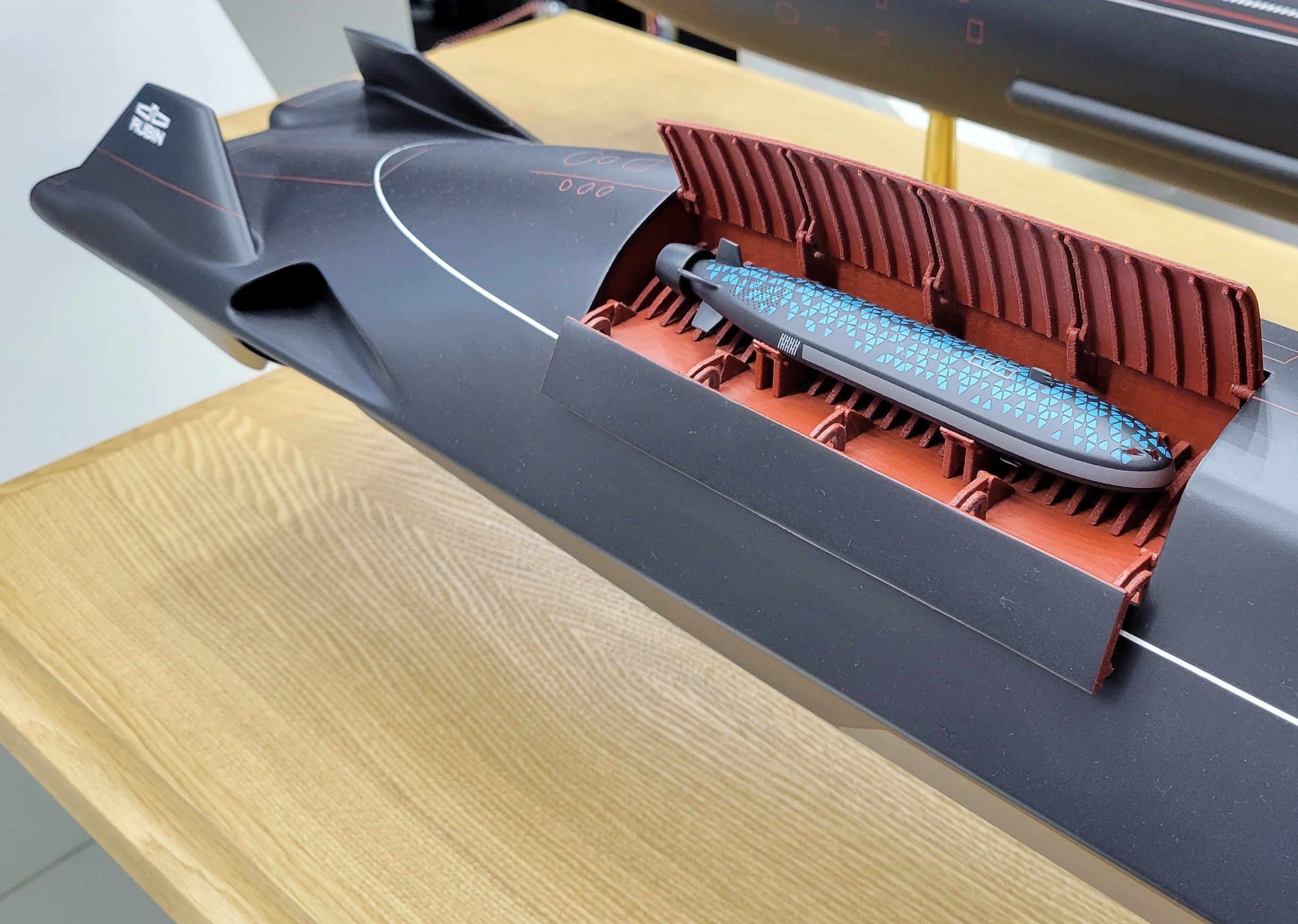 Future Ballistic Missile Submarine Concept Unveiled At Russian Arms Expo