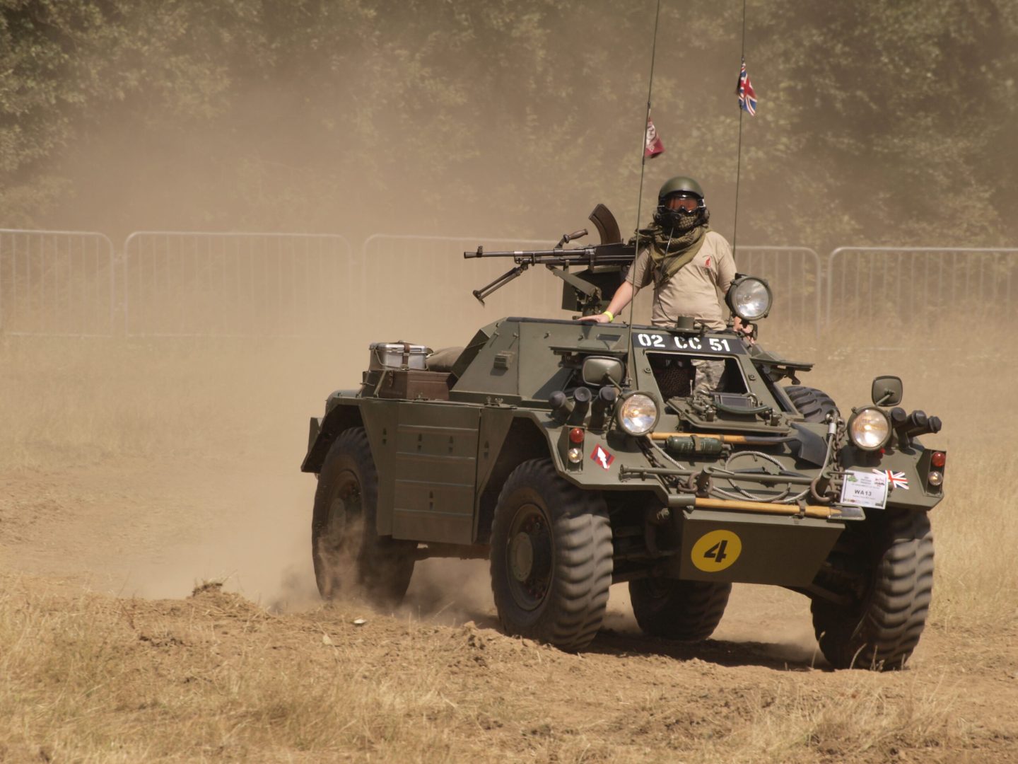 Antique Ferret Armored Car Shows Up In Ukraine