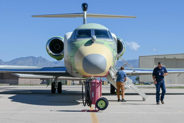 Our Best Look Yet At The Air Force’s EC-37B Compass Call Jamming Jet