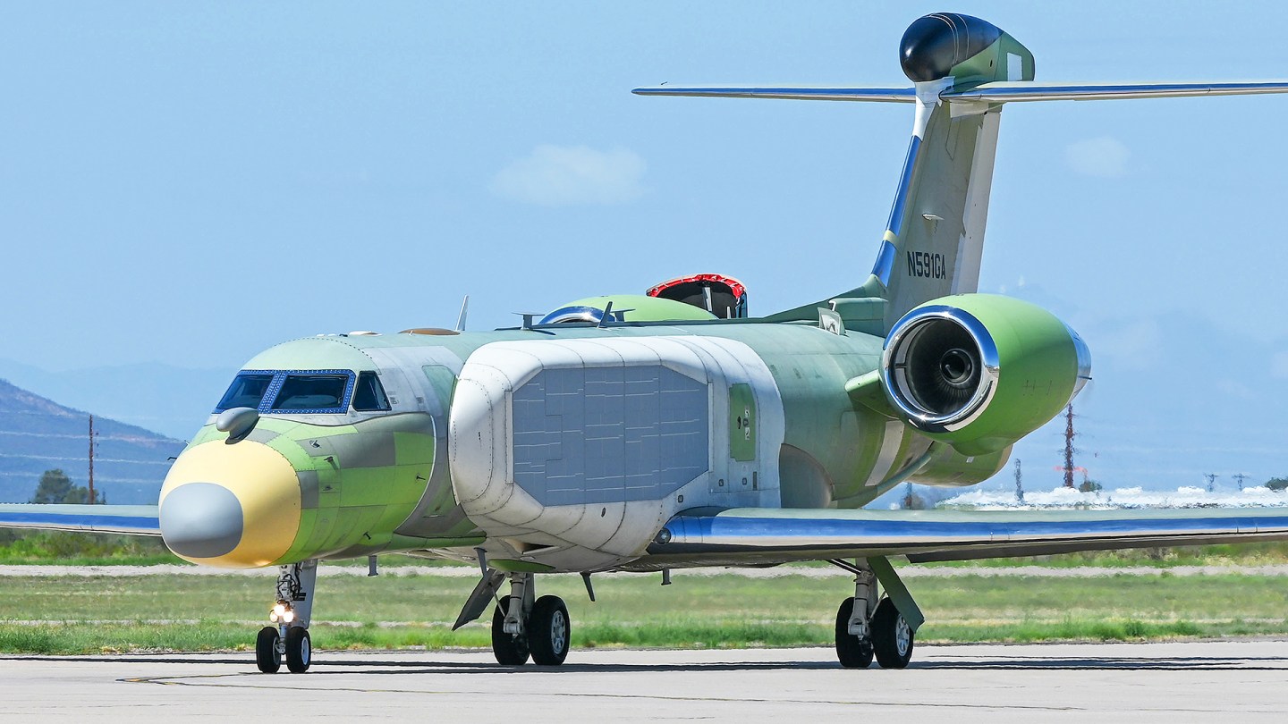Our Best Look Yet At The Air Force’s EC-37B Compass Call Jamming Jet