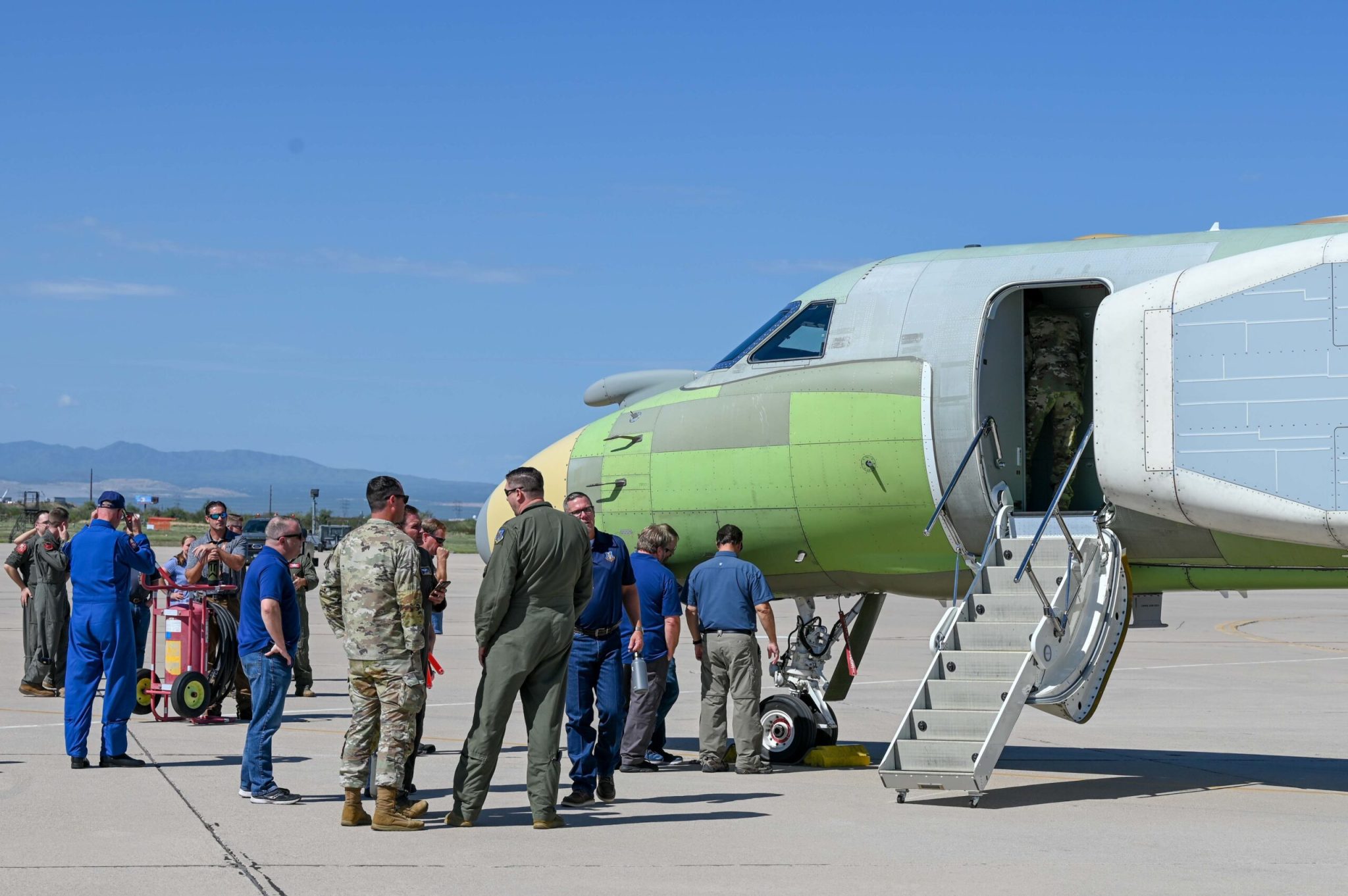 Our Best Look Yet At The Air Force’s EC-37B Compass Call Jamming Jet