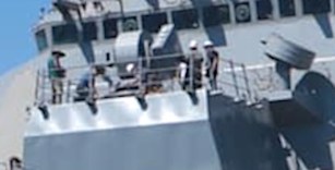 Here's Our First Look At A HELIOS Laser-Armed Navy Destroyer