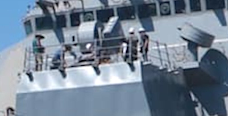 Here's Our First Look At A HELIOS Laser-Armed Navy Destroyer