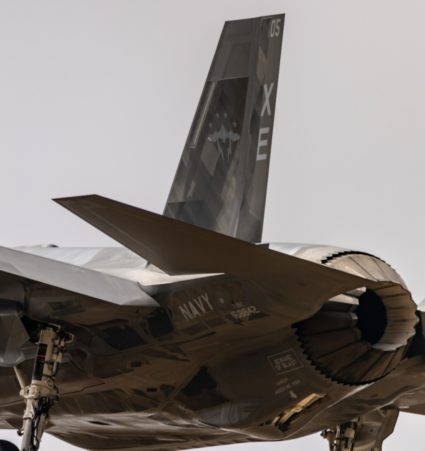 Navy F-35C Surfaces Wearing New Mirror-Like Skin (Updated)