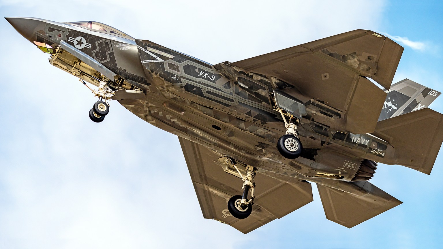 The F-35C's Radar-Absorbent Skin Is Looking Pretty Rough After Months ...