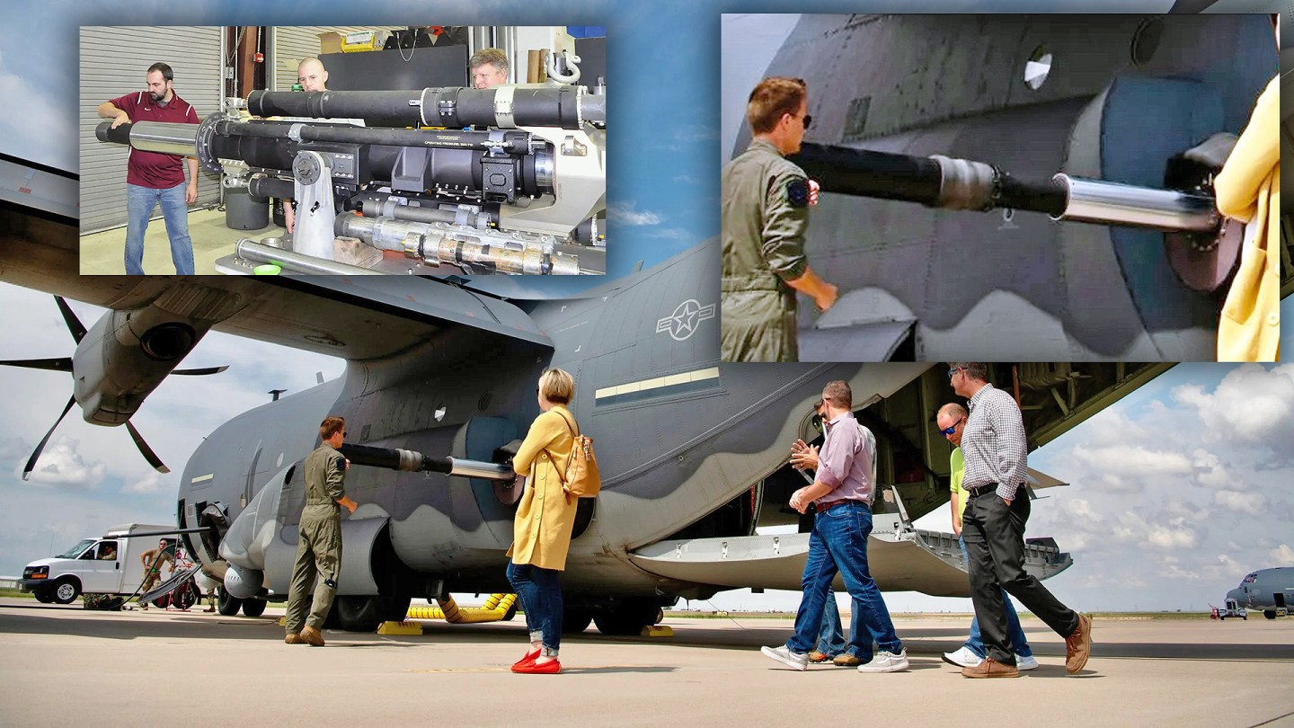 Our First Look At An AC-130J Ghostrider Gunship's New 105mm Gun