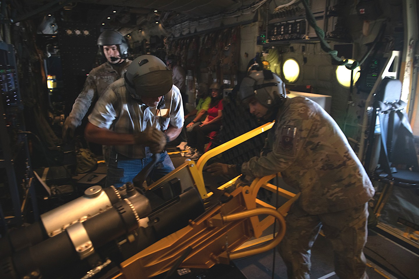 Our First Look At An AC-130J Ghostrider Gunship's New 105mm Gun