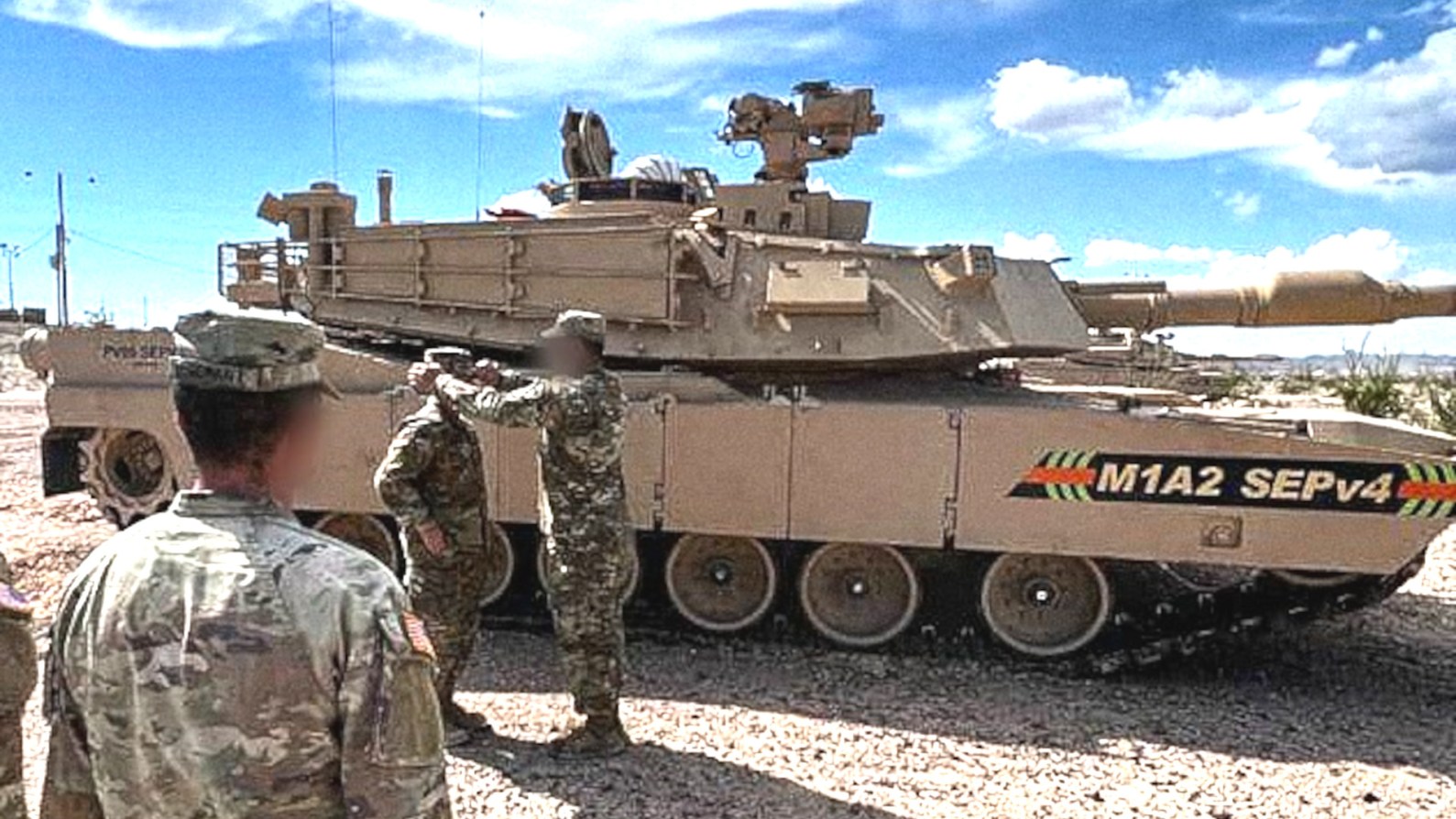 Our First Look At The Army's Upgraded M1A2 SEPv4 Abrams Tank