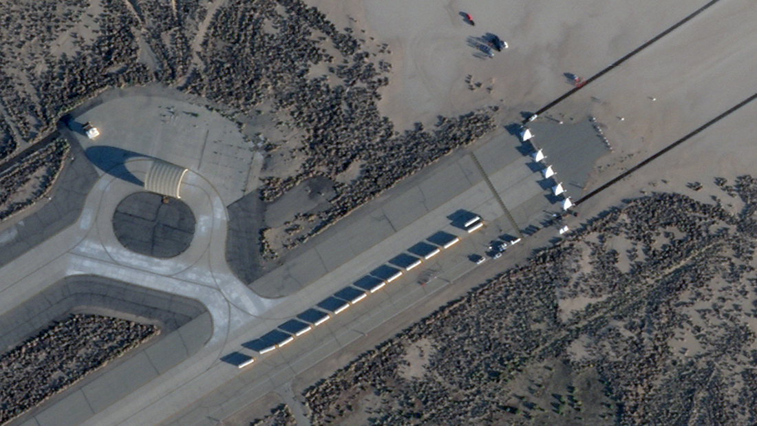 Edwards Air Force Base’s First Open House In 13 Years Seen From Space